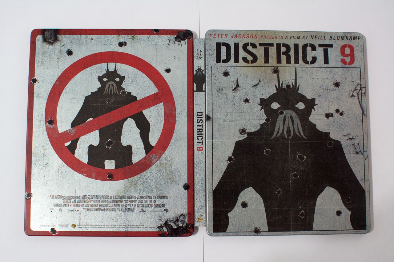兔子窩: [JP]【第九禁區】(District 9) SteelBook 鐵盒版