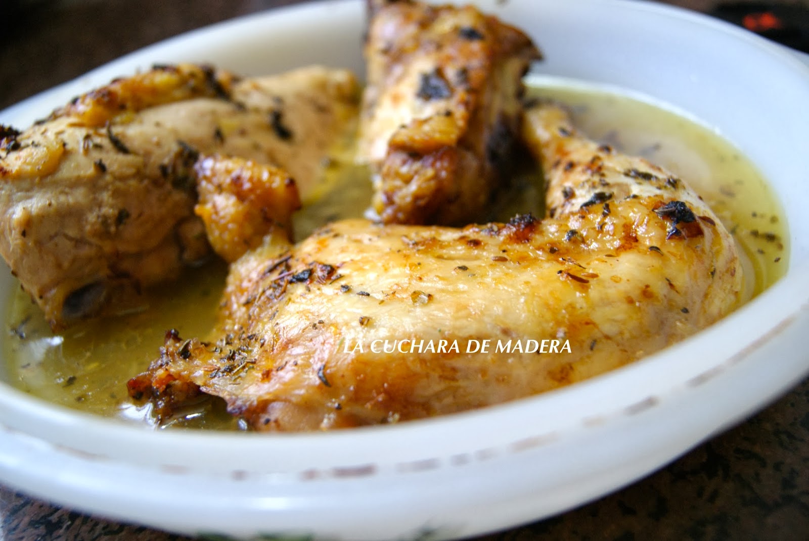 LA CUCHARA DE MADERA: POLLO DE CORRAL AL HORNO