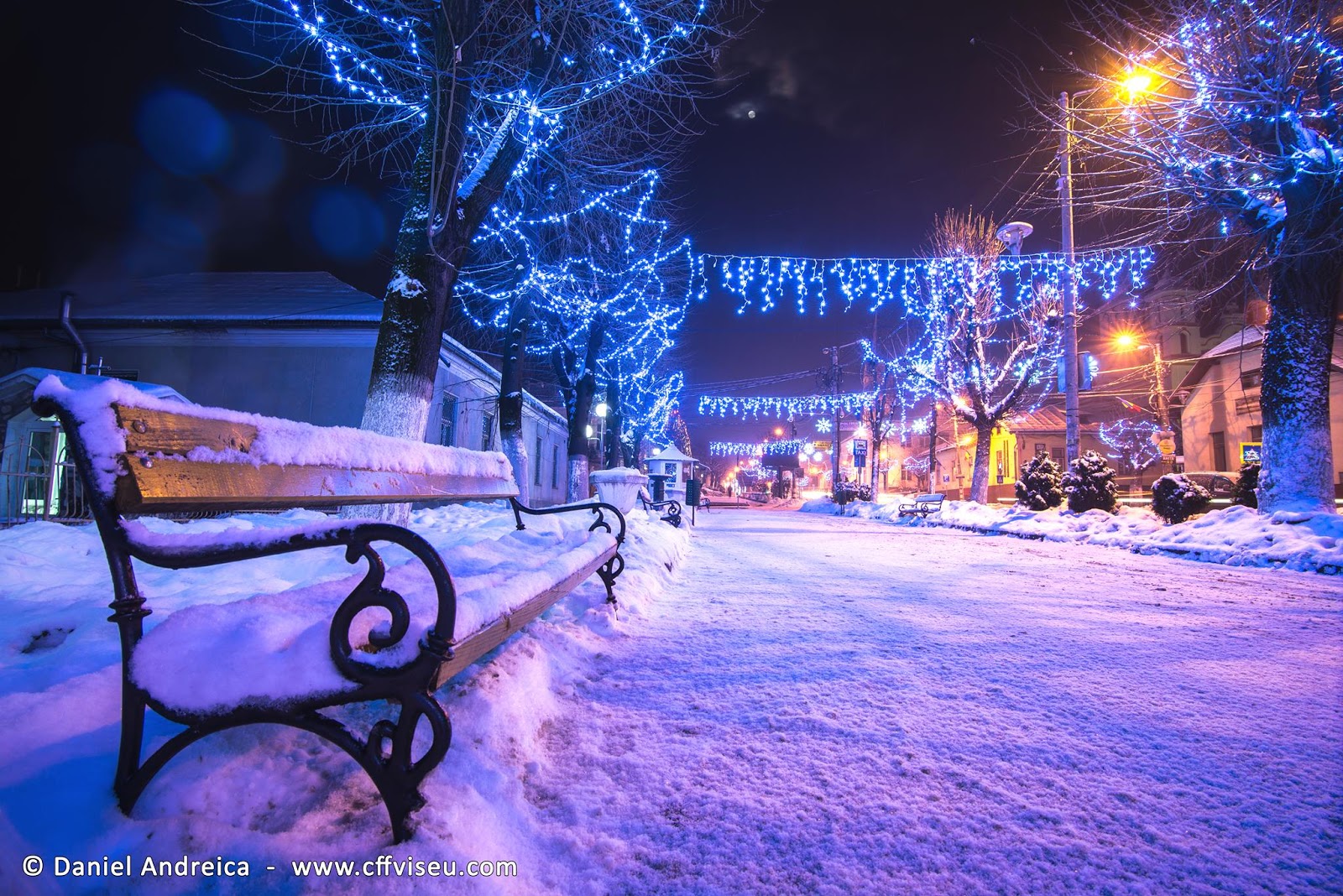Iarna în Vișeu de Sus / Winter in Viseu de Sus