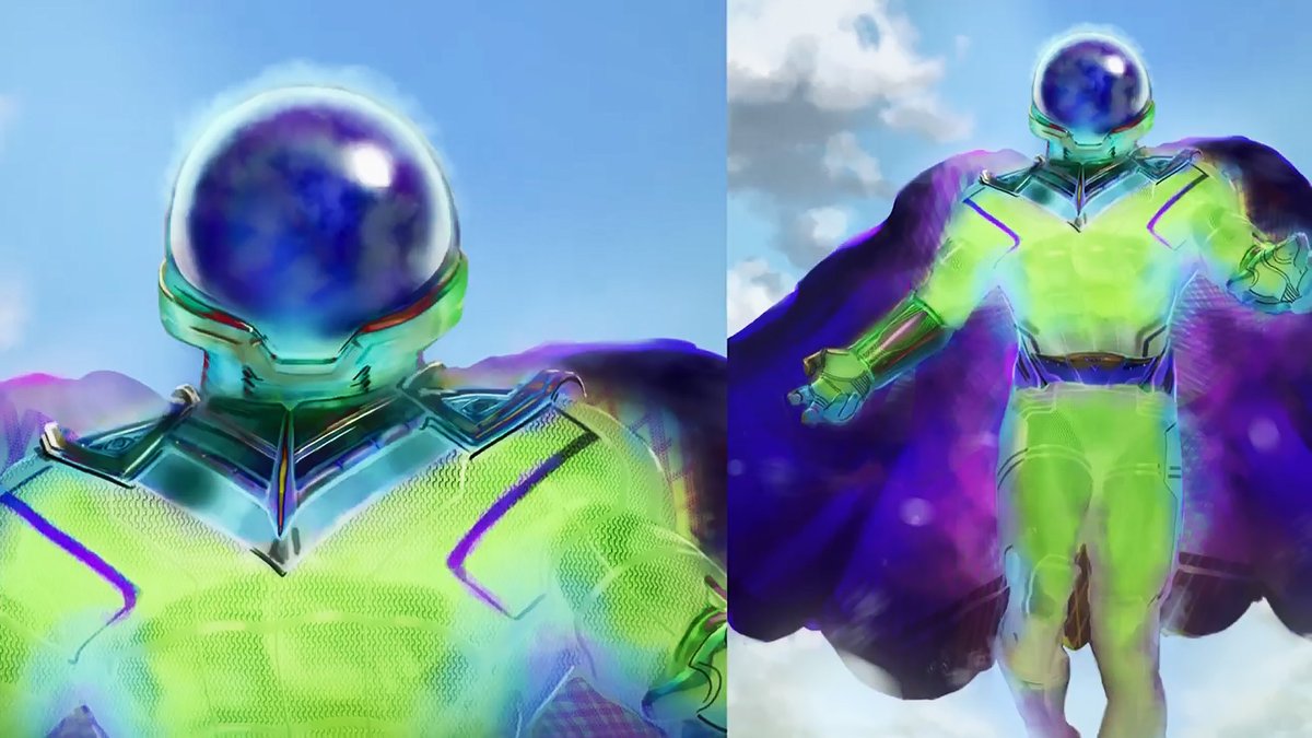 Veja os concept arts descartados do Mysterio revelados pelo artista da ...