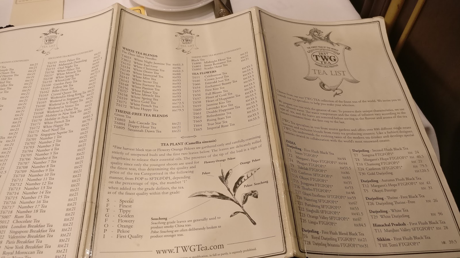 It's About Food!!: TWG Tea @ Gurney Paragon Mall