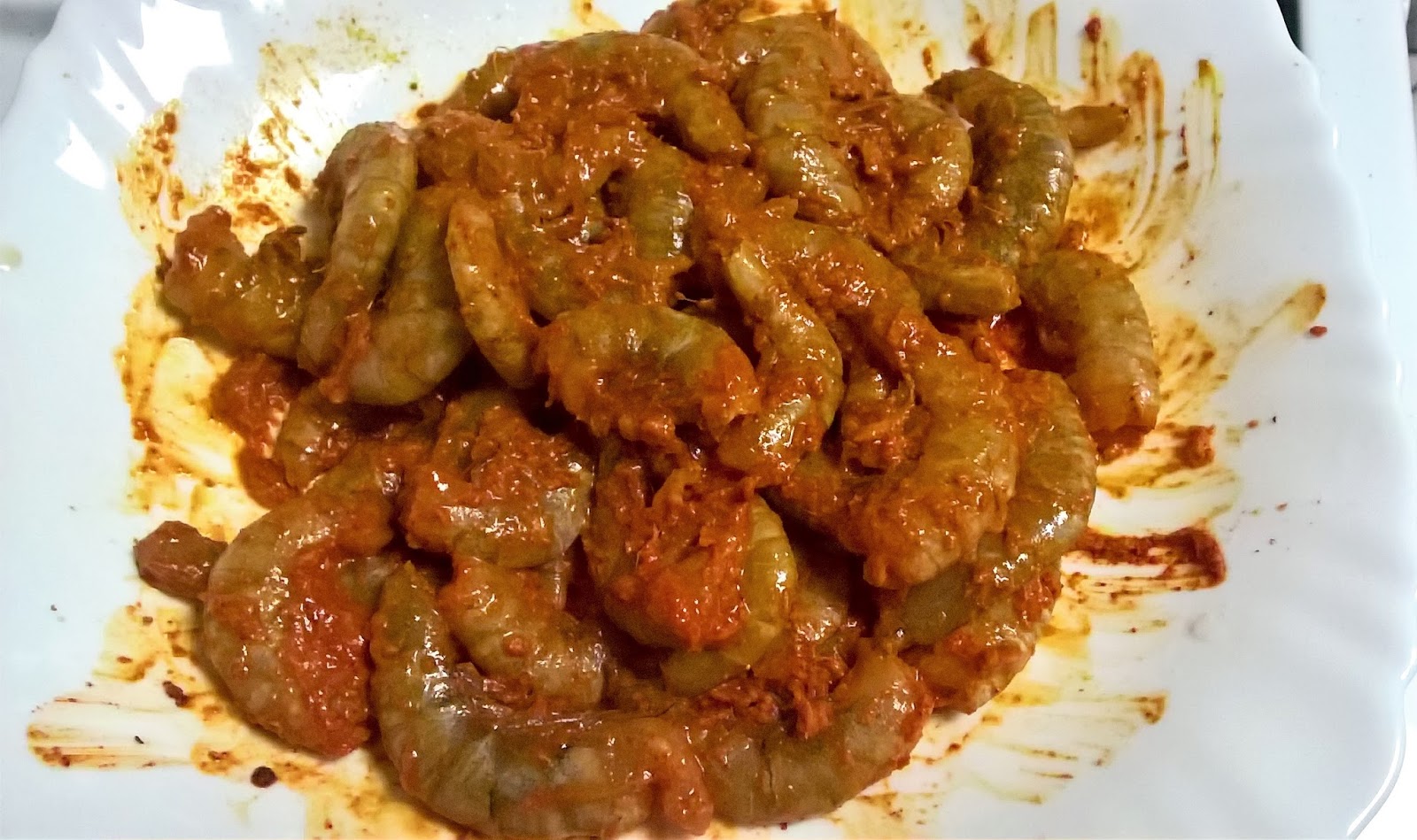 Bethica's Kitchen Flavours: Chingri Narkel Fry (Prawn Coconut Fry ...