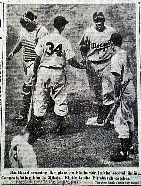 On This Day In Sports: August 26, 1981: Dan Bankhead Becomes The First ...