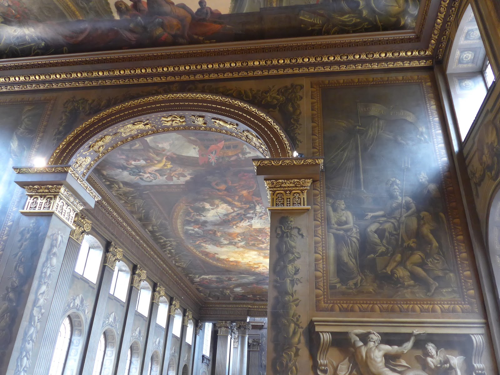 Art-e-facts: encounters with objects in museums: Painted Hall: Greenwich