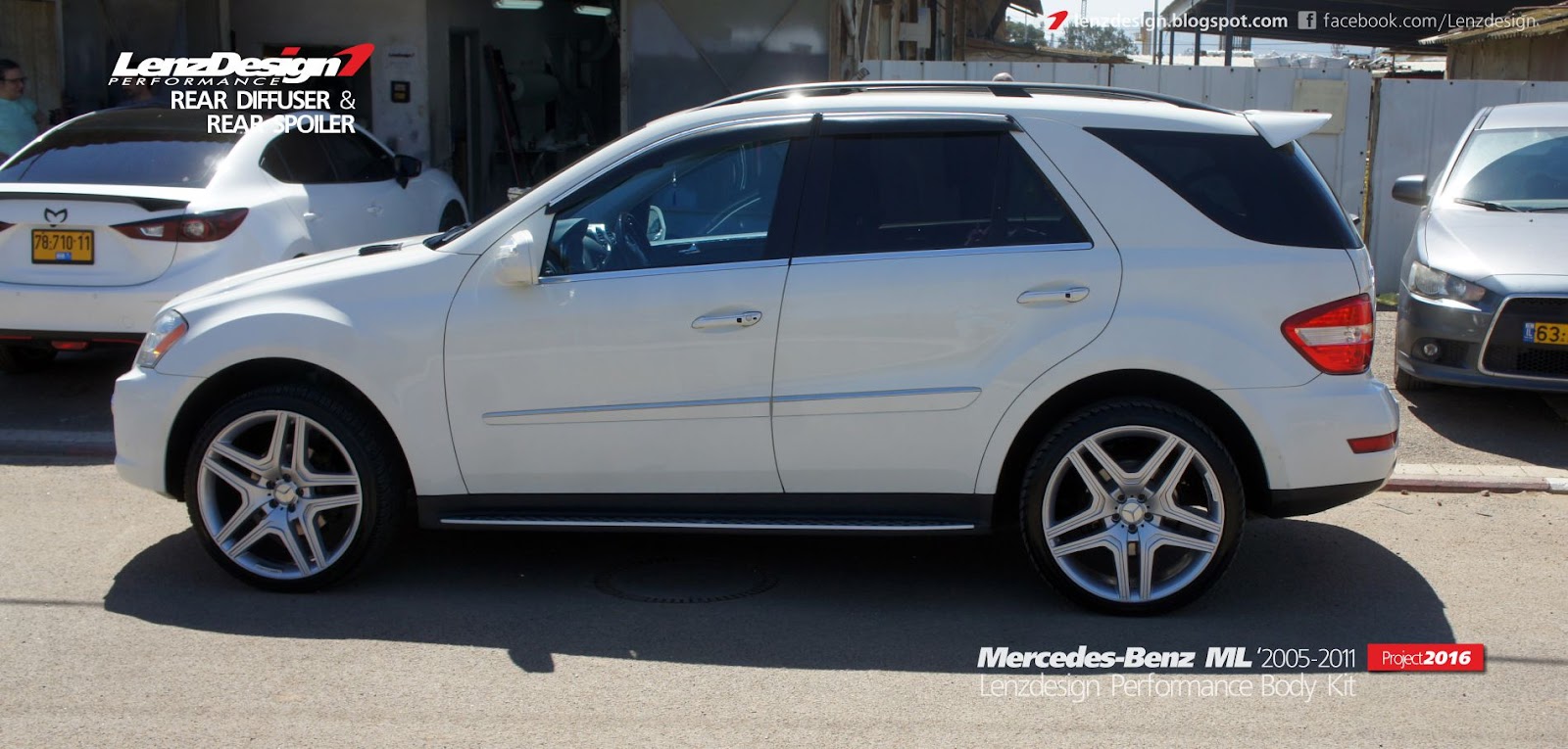 Mercedes-Benz ML W164 Lenzdesign Bodykit & Spoilers