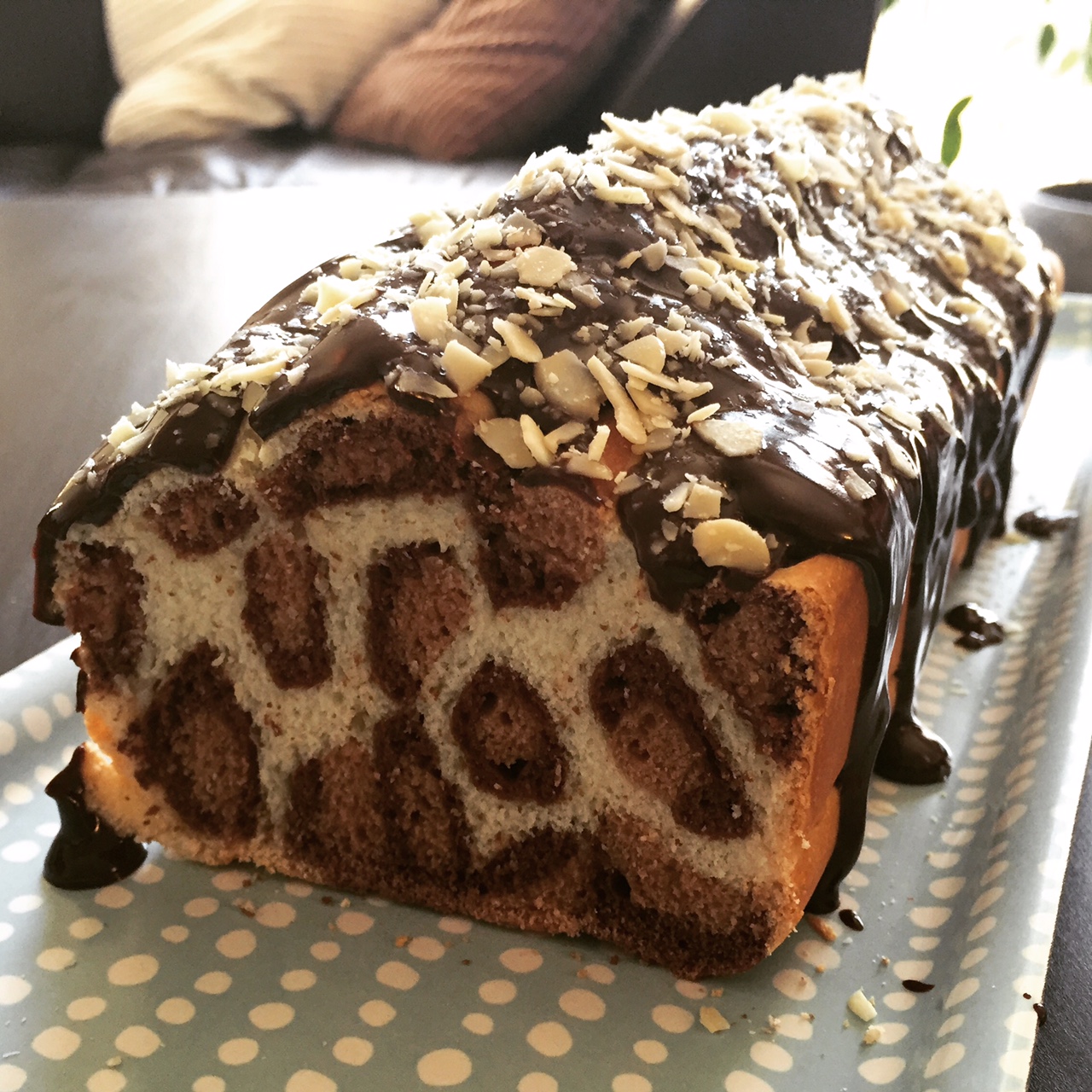 La tarte au fromache: Pain au Lait Léopard