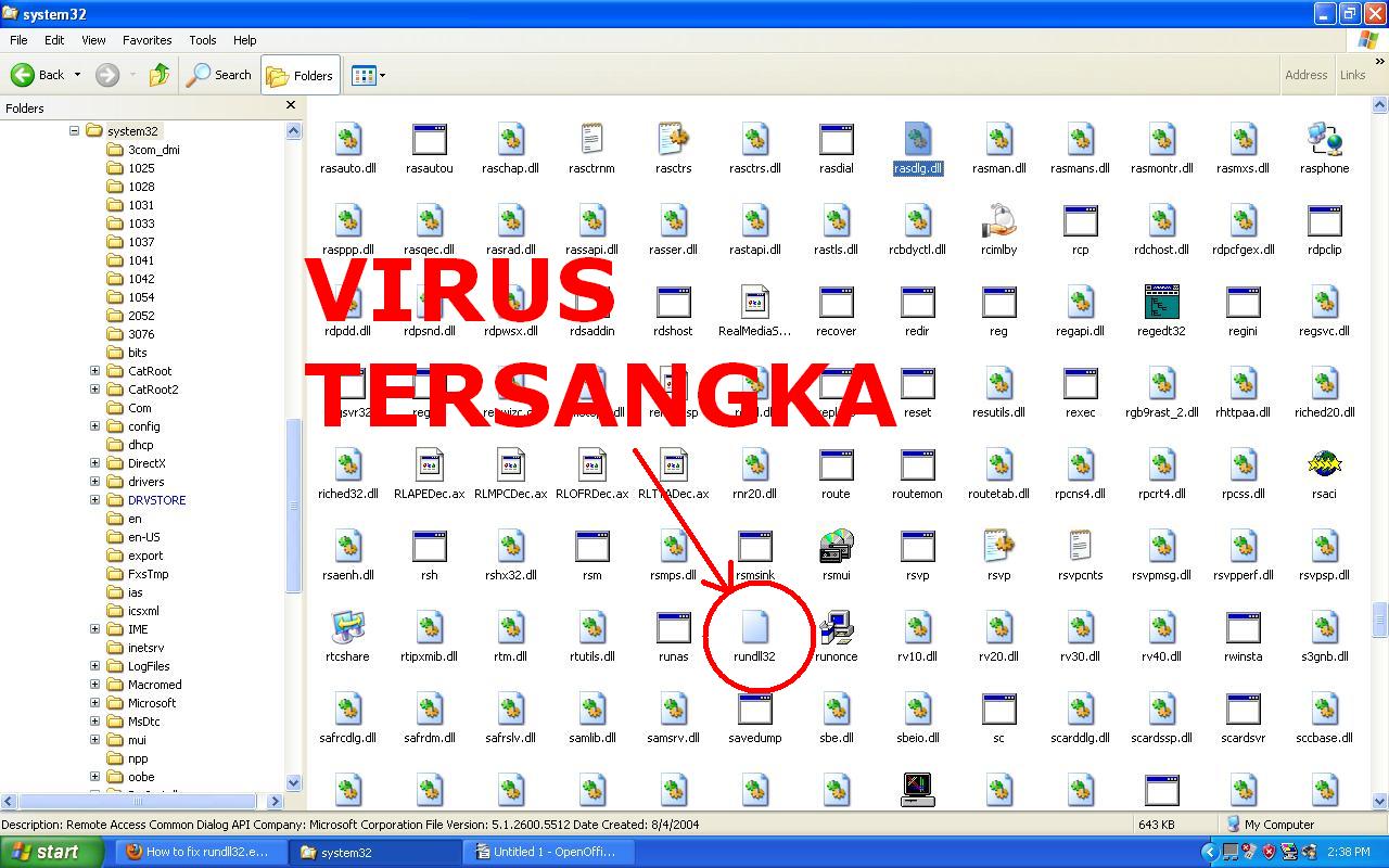 *IT - CORNER: Virus RUNDLL32.EXE (OS-Windows) - gak kedetect anti virus