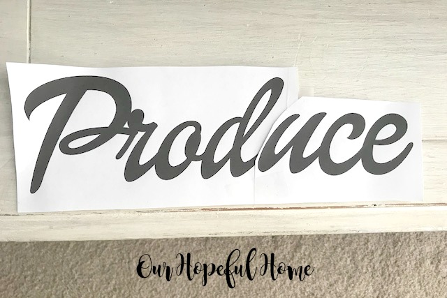 Our Hopeful Home: Farmhouse Kitchen Corner With Fresh Produce ...