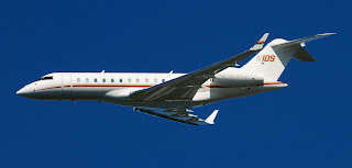 Far North Queensland Skies: Global Express N1DS heads south