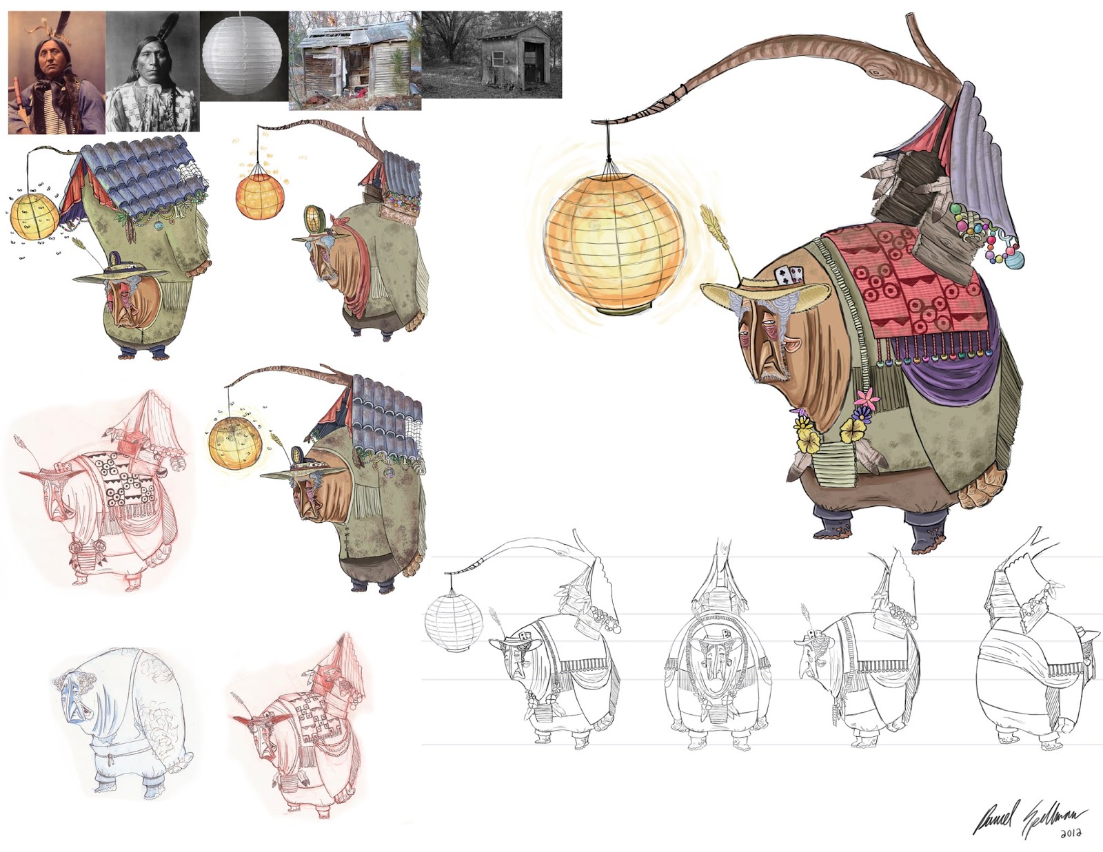 Daniel Spellman Art: Character Portfolio