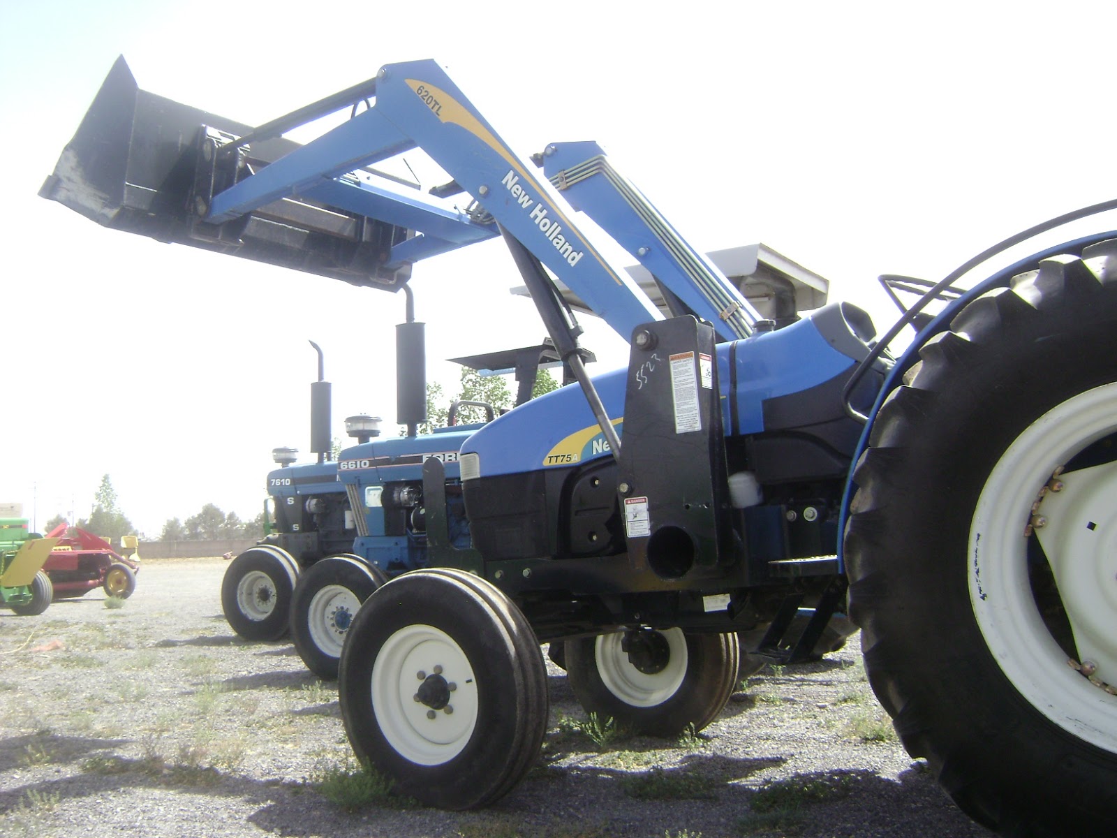 MAQUINARIA AGRICOLA INDUSTRIAL: Tractor New Holland TT75A $21,500 Dlls ...