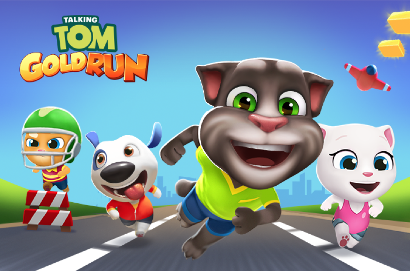 Game Mèo Tom Chạy Ăn Vàng🎮🚘 ️🍎Game Talking Tom Gold Run - Game Trẻ Em ...