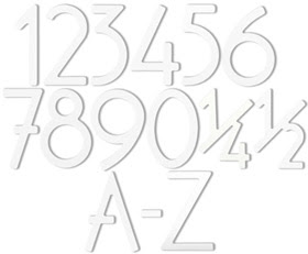 The Remodeled Life: House Number Inspiration