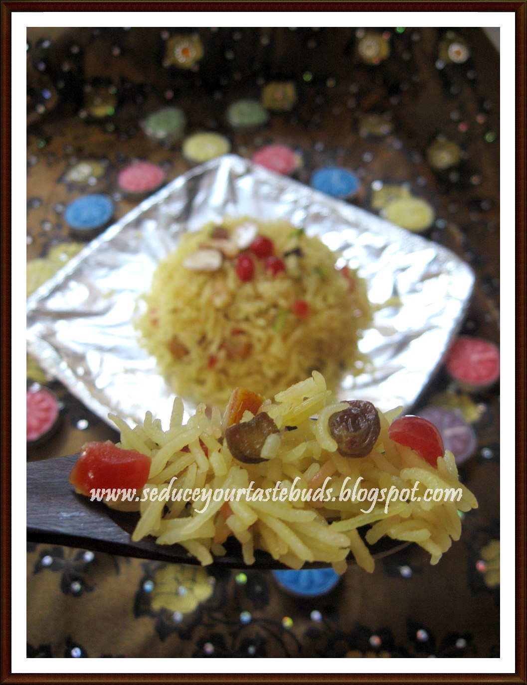 Zarda | Modur Polav | Kashmiri Sweet Pulao for ICC - Seduce Your ...
