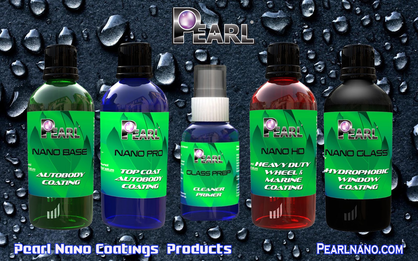 Pearl Nano Ceramic Car Coatings: Pearl Nano Base - Autobody Ceramic Coating