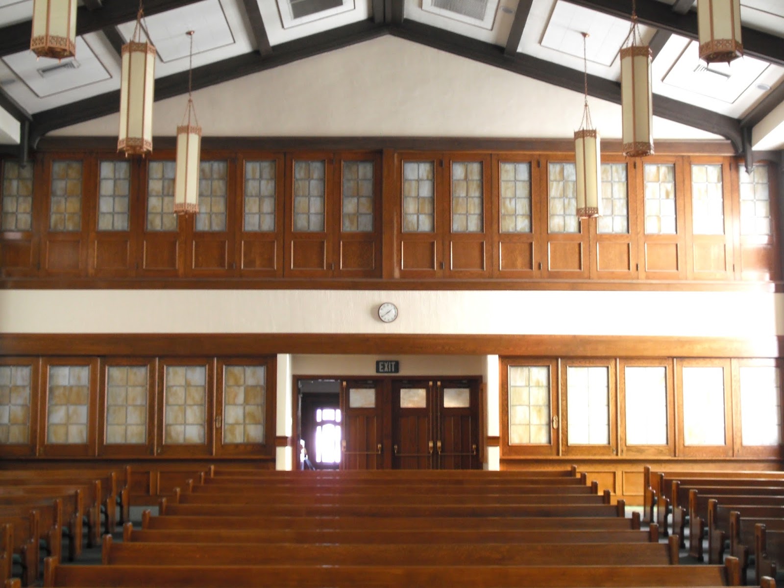 Historic LDS Architecture: Wells Ward: Interior