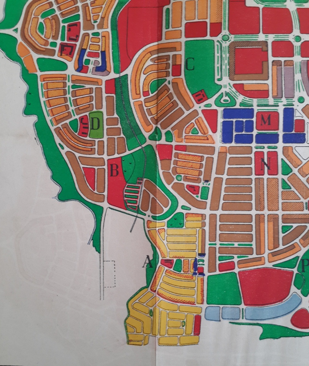 Koleksi Tempo Doeloe: Peta Rentjana Kota - Kebajoran Baru, Peta tua ...