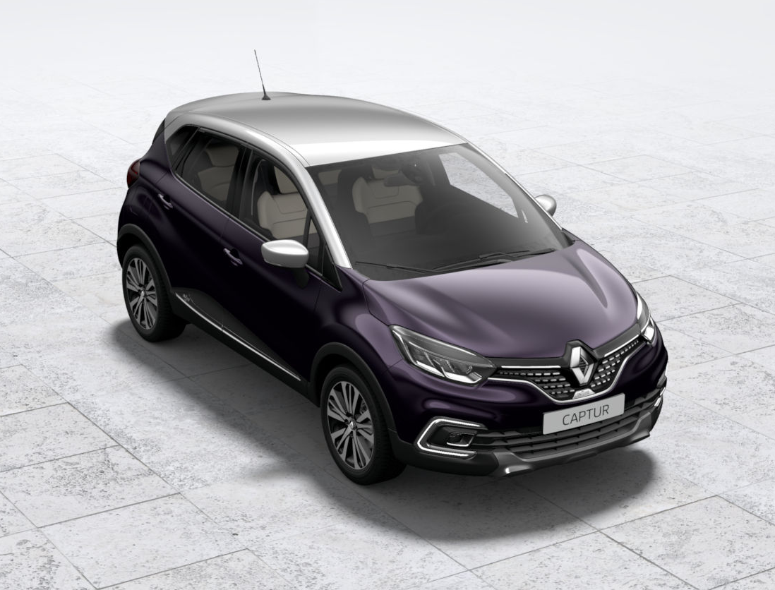 Renault Captur 1 Restylé (2017 à 2019) - Couleurs, code couleur