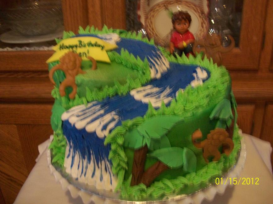 Sandy's Sweet Cakes: Go Diego Go! Birthday Cake