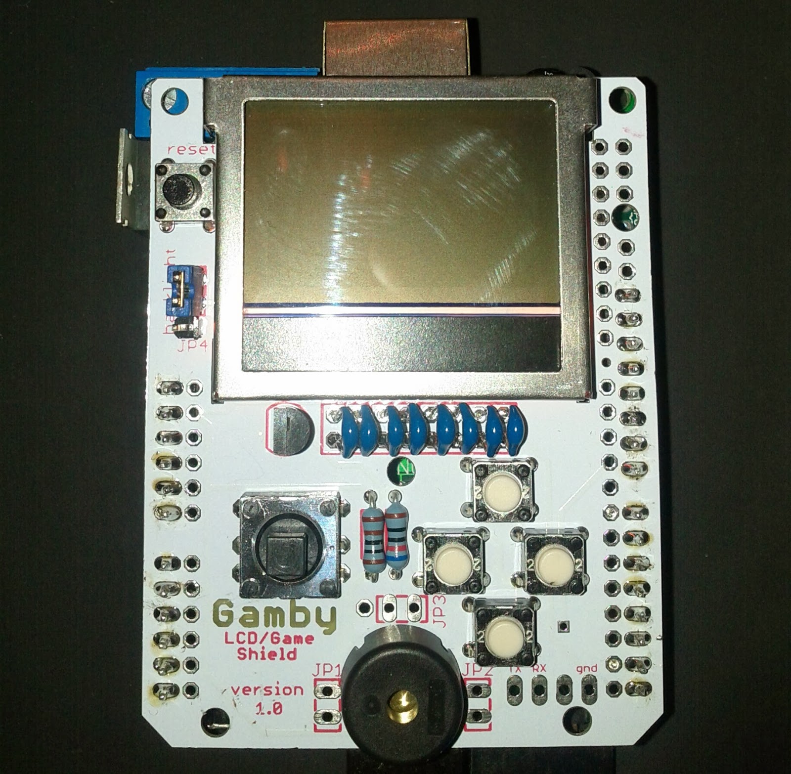 Arduino GR: Gamby: Arduino Retro Gaming Shield