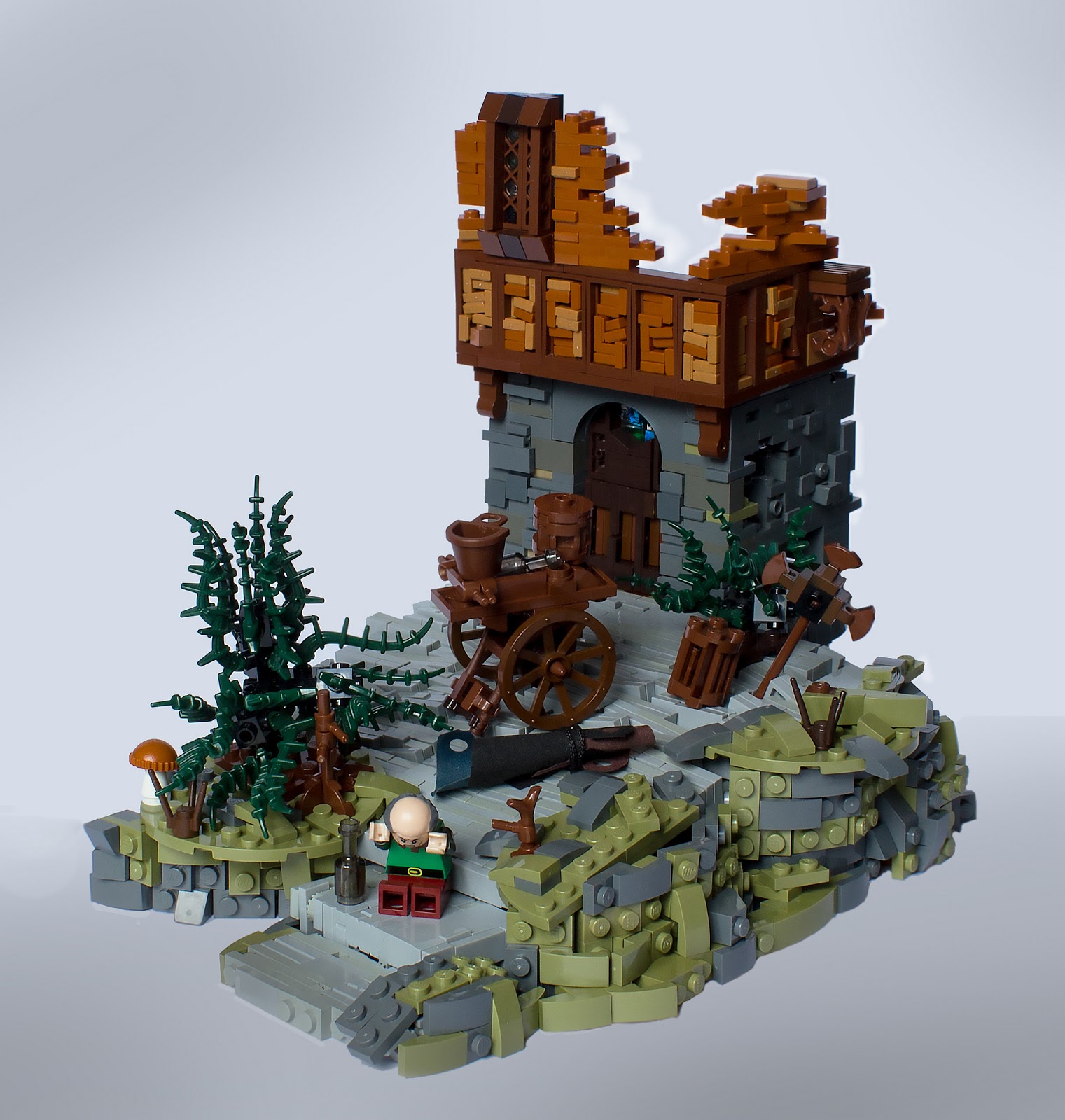 2018 Parts Fest #2: Ralf's Compass, Medieval cart and microscale ...