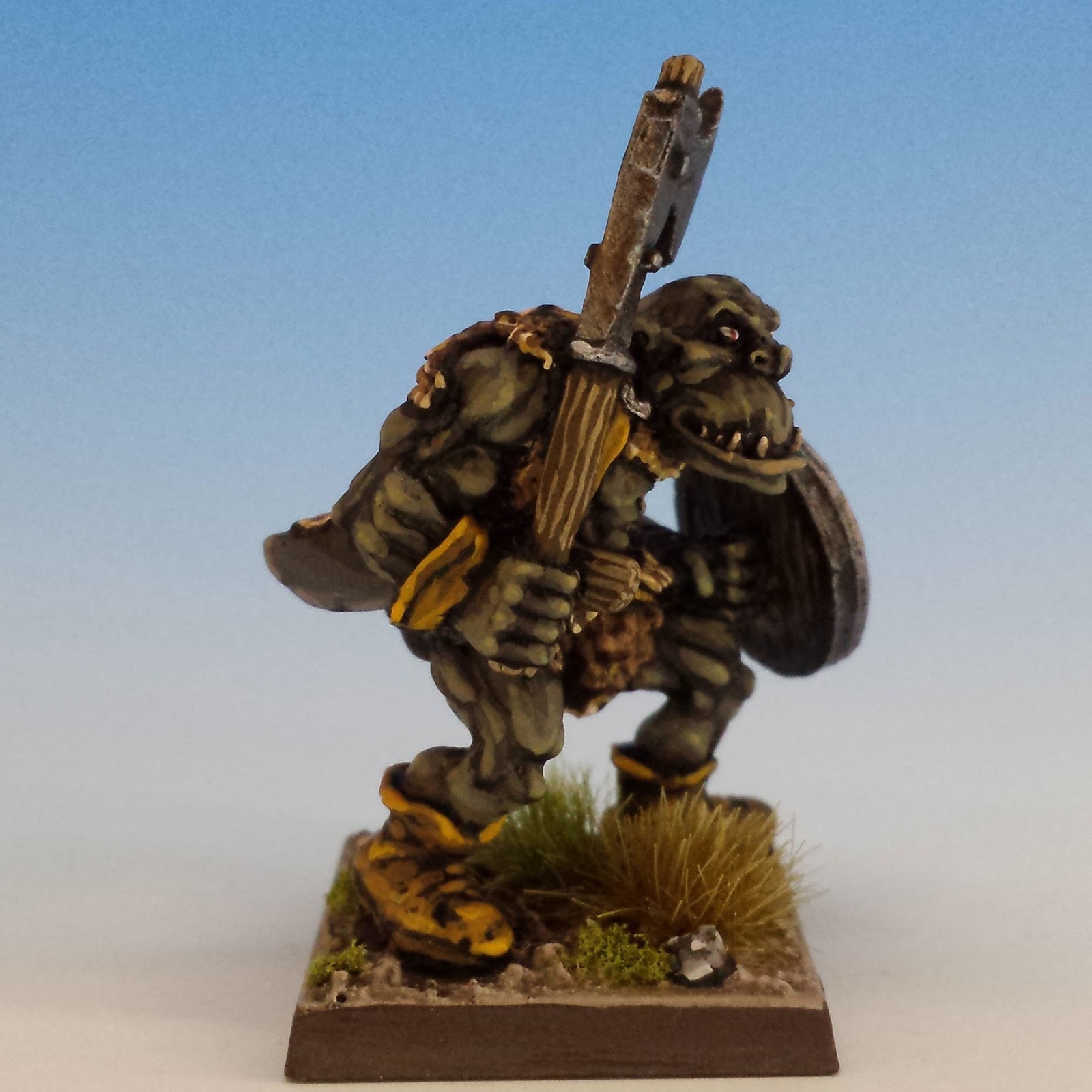 Oldenhammer in Toronto: Orctober: Bob Olley's (later) Giant Black Orcs