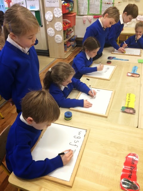 Kilflynn School Blog: Pair work with Junior Infants and First Class