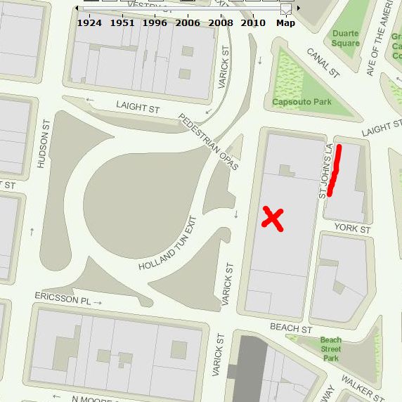 New York - History - Geschichte: St. John's on Varick Street