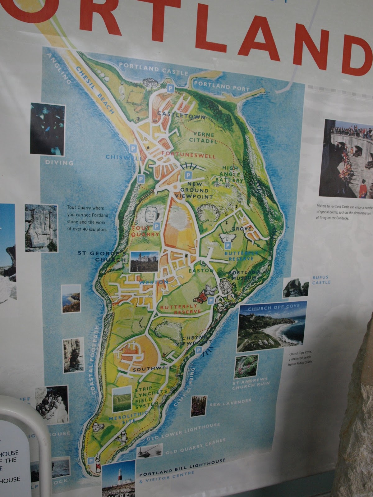 Ragged Robin's Nature Notes: Holiday - The Isle of Portland - Wednesday ...