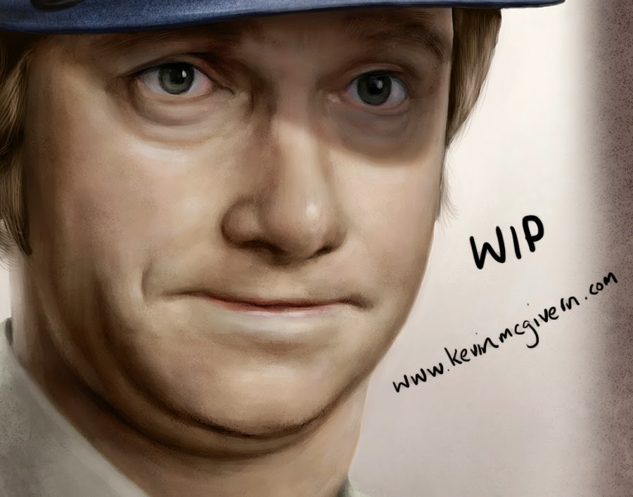 Kevin McGivern Blog: Tim Canterbury - The Office (WIP)