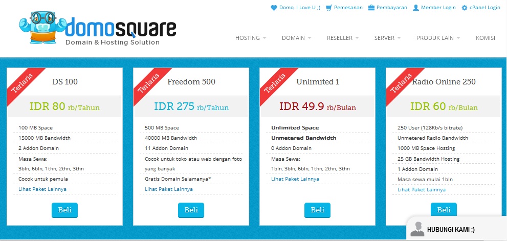 Cara memasang domain yang dibeli dari domosquare pada setelan blog anda - Pemudaberkarya.karangawen