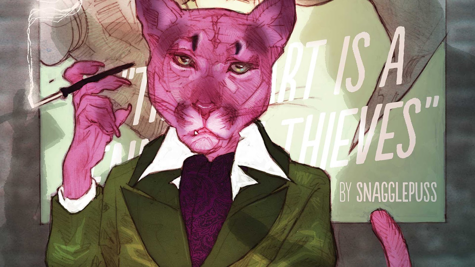 Weird Science DC Comics: PREVIEW: Exit Stage Left: The Snagglepuss ...