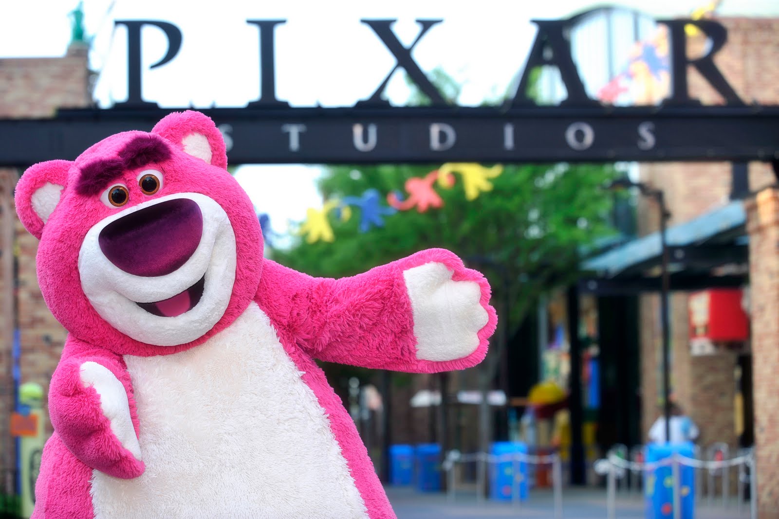 Pixar Corner: Lotso at Disney Parks