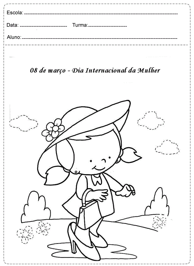 Atividades Dia Internacional Da Mulher — SÓ Escola