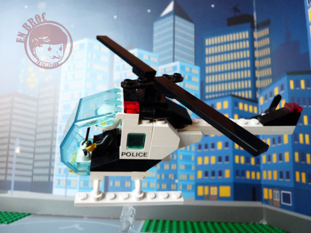 en-broc: Lego 6642 : Police helicopter, 1988