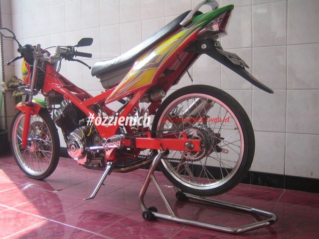 Modifikasi Sepeda Motor Yamaha Bison