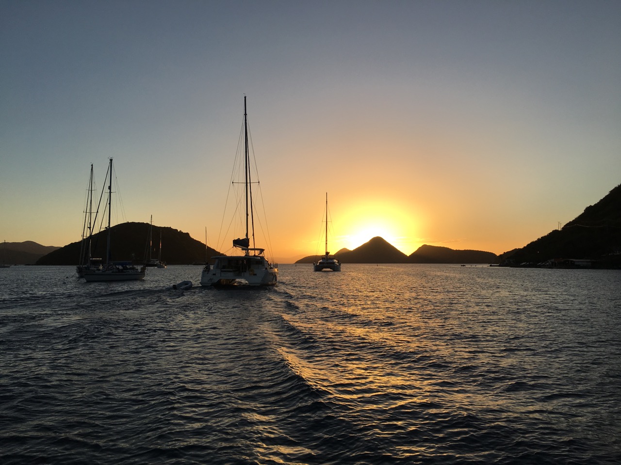 Planes, boats and bicycles--sv & rv Odin: A brief visit to the BVI's