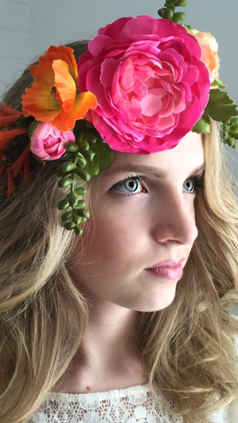 restlessrisa: DIY Floral Halo