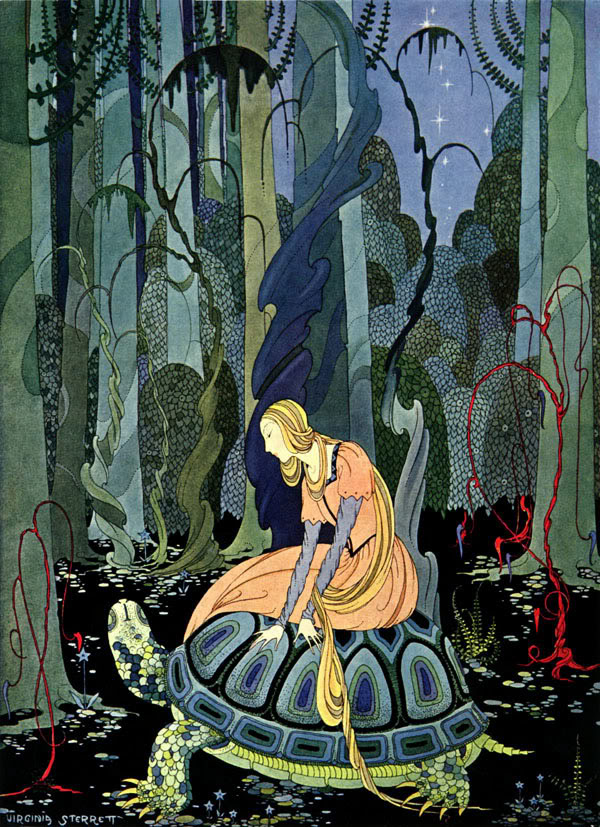 UNDER THE ROOT: illustrated world of virginia frances sterrett