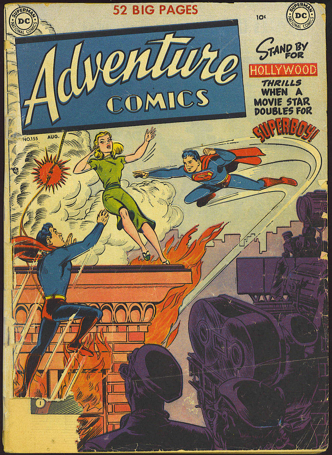Days of Adventure: Adventure Comics # 155, August, 1950