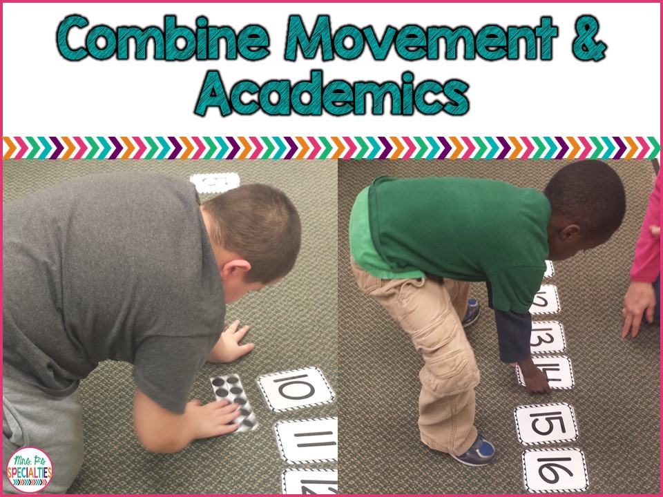 Incorporate Movement Into Your Schedule For Student Success · Mrs. P's ...