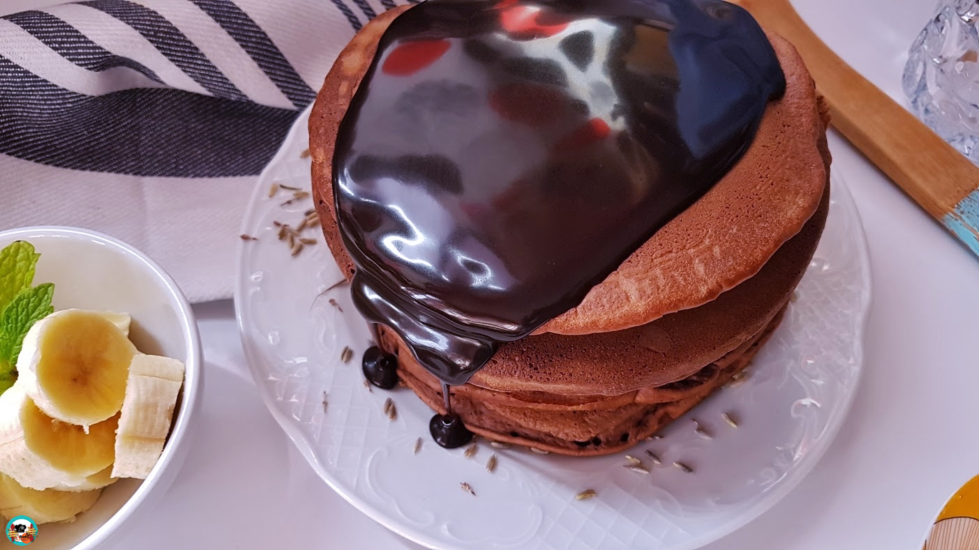 Pancake de chocolate - ¡Huele Bien!