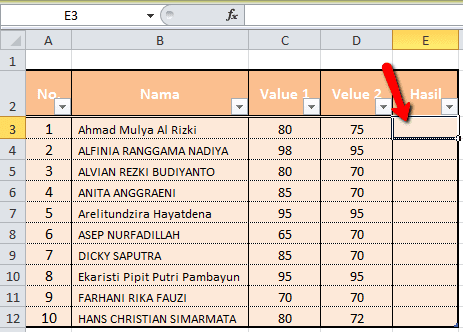 Cara Menggunakan Rumus Excel dengan Lebih Cepat - PAKAR TUTORIAL