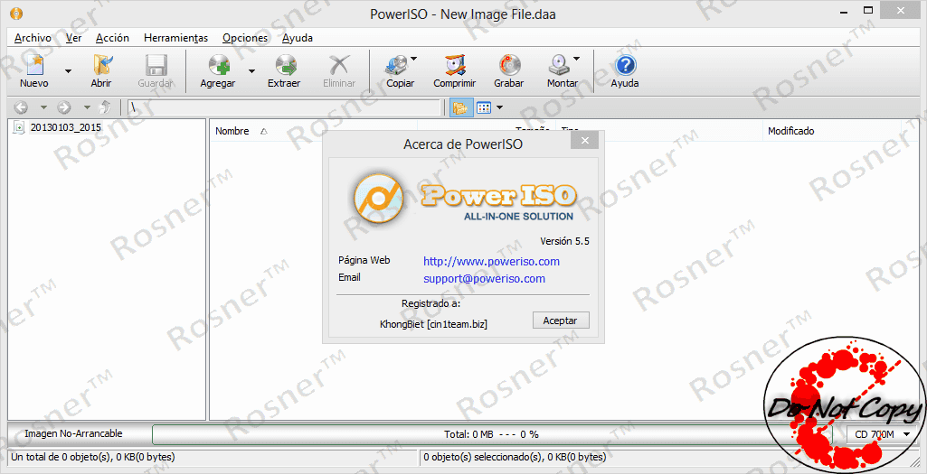poweriso 5.5 dc 30-01-2013 | Tukero.ORG