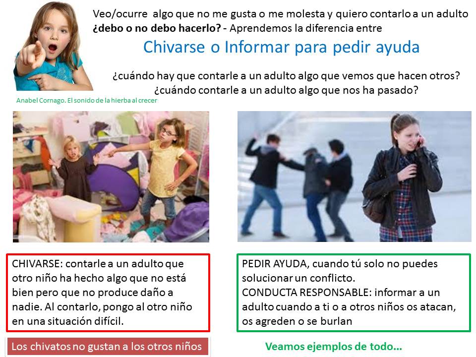 Qué significa ser un chivato - El Sonido de la hierba al crecer