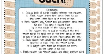 The Best of Teacher Entrepreneurs II: FREE MATH LESSON - “Ouch! A Fun ...