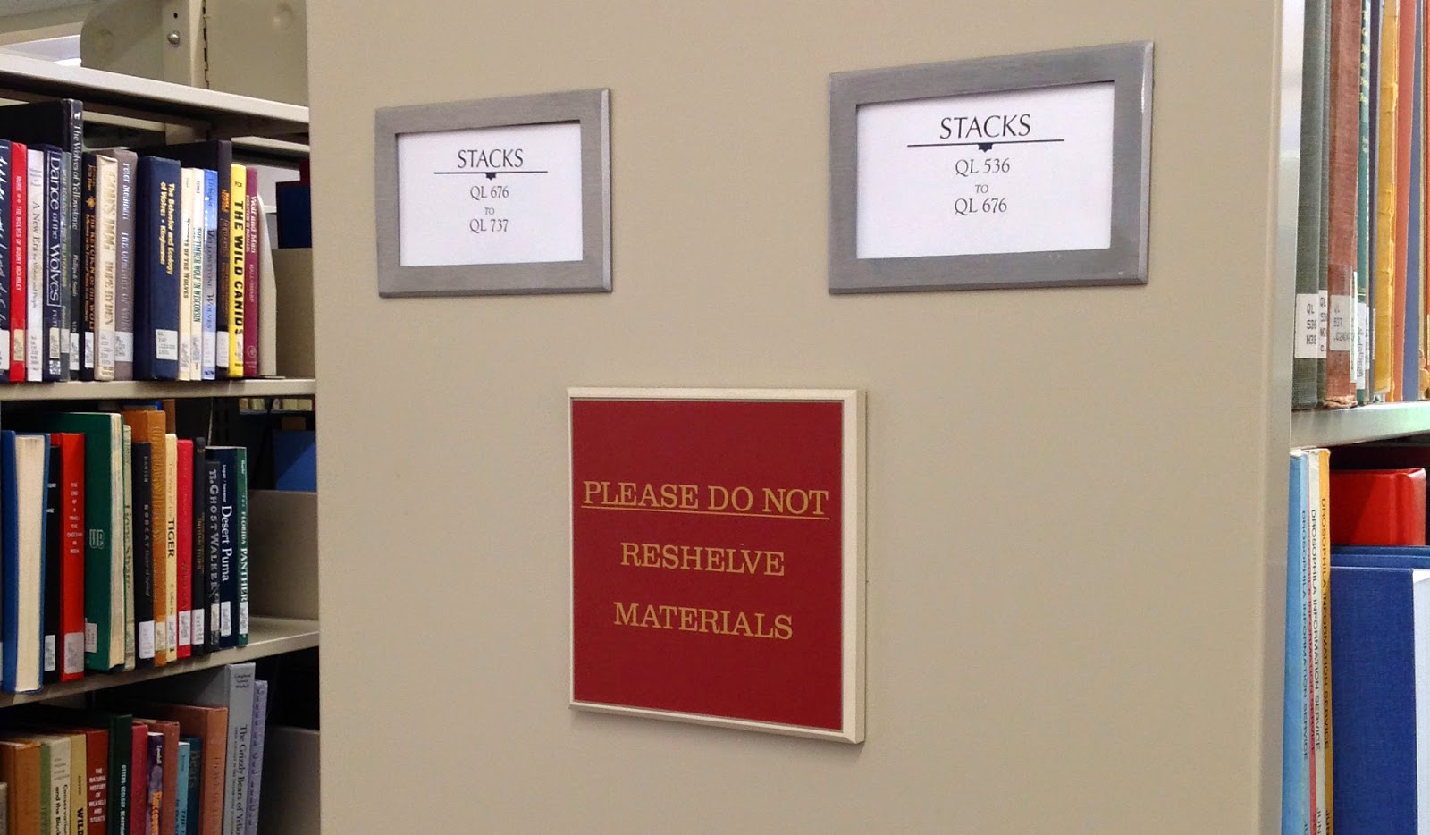 Library as Visual Workplace: Return to Shelver - X Marks the Spot