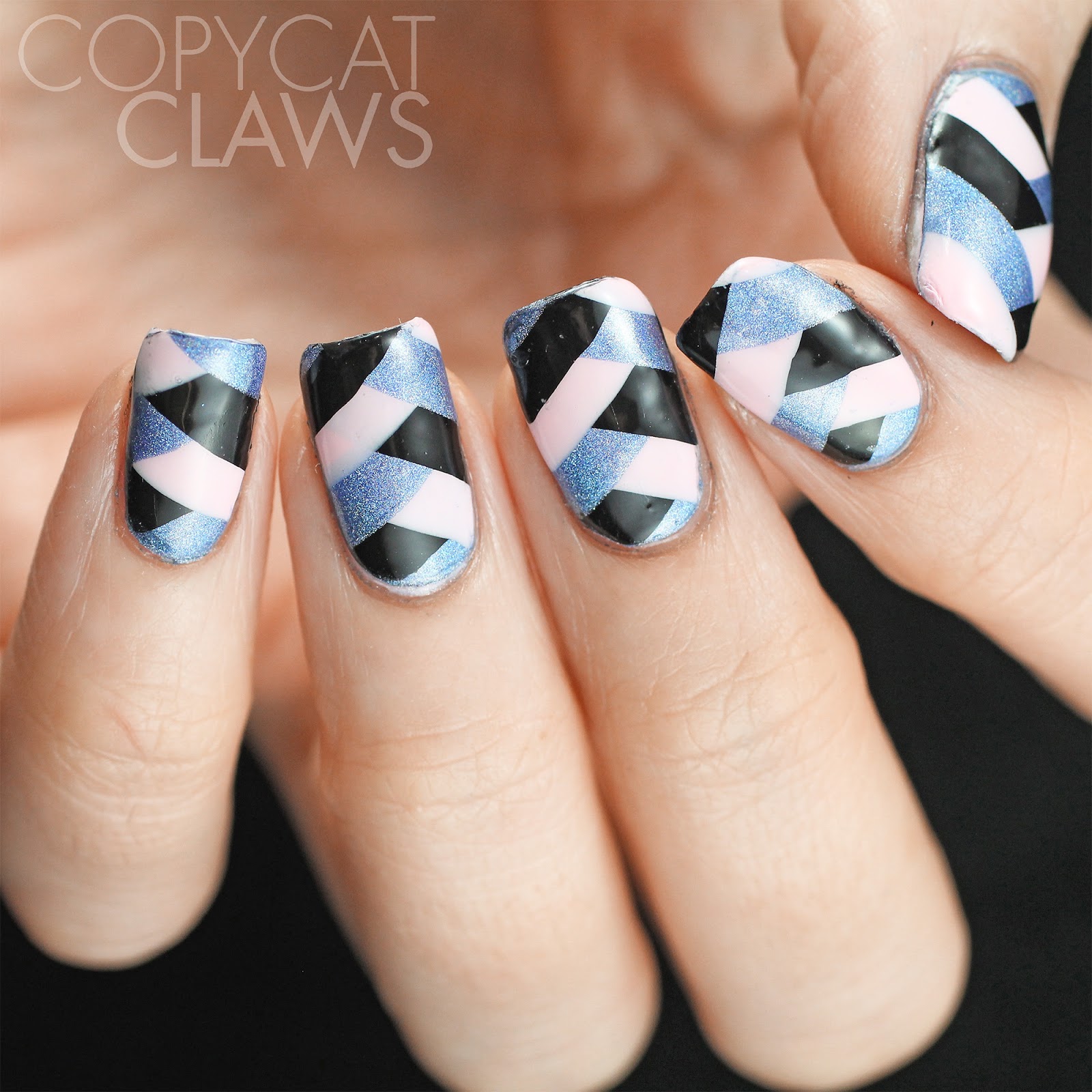 Fish Braid Nail Art