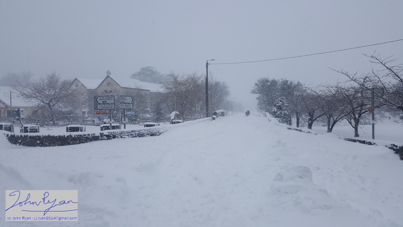 John "The Captain" Ryan: Snow Storm in Castlebridge, Wexford. (2nd ...