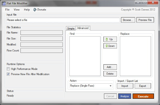 Scott's Oracle EPM and BI Blog: Scott's Flat File Modifier Utility Released